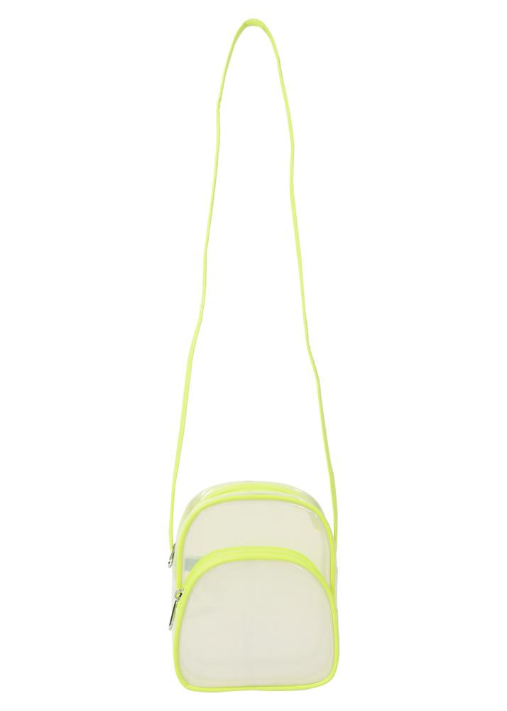 Mini PVC Clear Cross Body Bag – Capelli New York